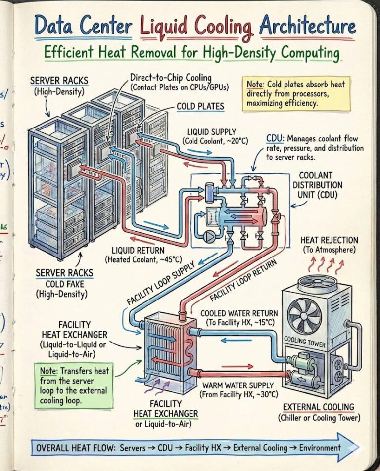 Data Center Liquid Cooling Architecture: The Essential Guide to DTC and ...